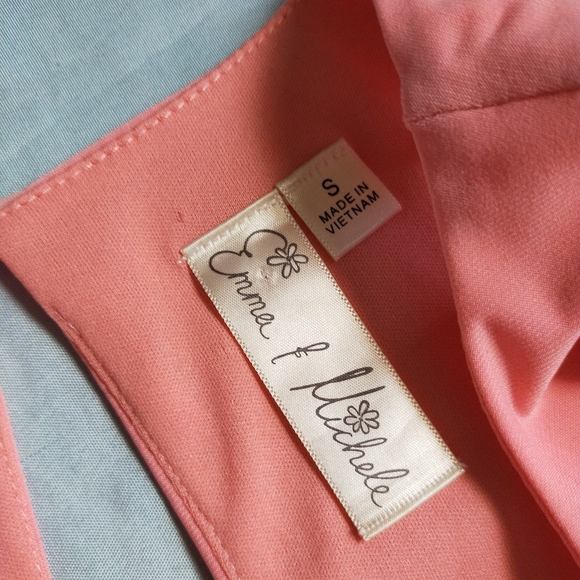 Emma & Michele | Dresses | Emma Michelle Peach Dress | Poshmark
